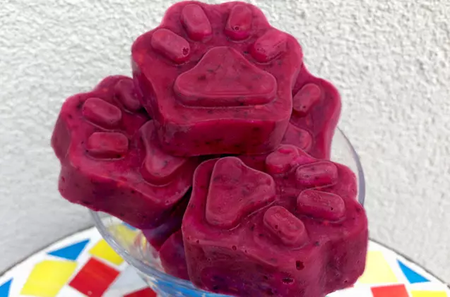 Frozen Mixed Summer Berry Dog Treat Συνταγή