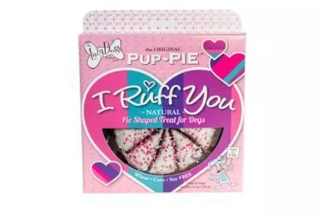 I Ruff You Pie estas bonega Sankt-Valentena donaco por hundoj