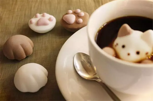 Presenta pawsitively purrrfect: Cat Marshmellows