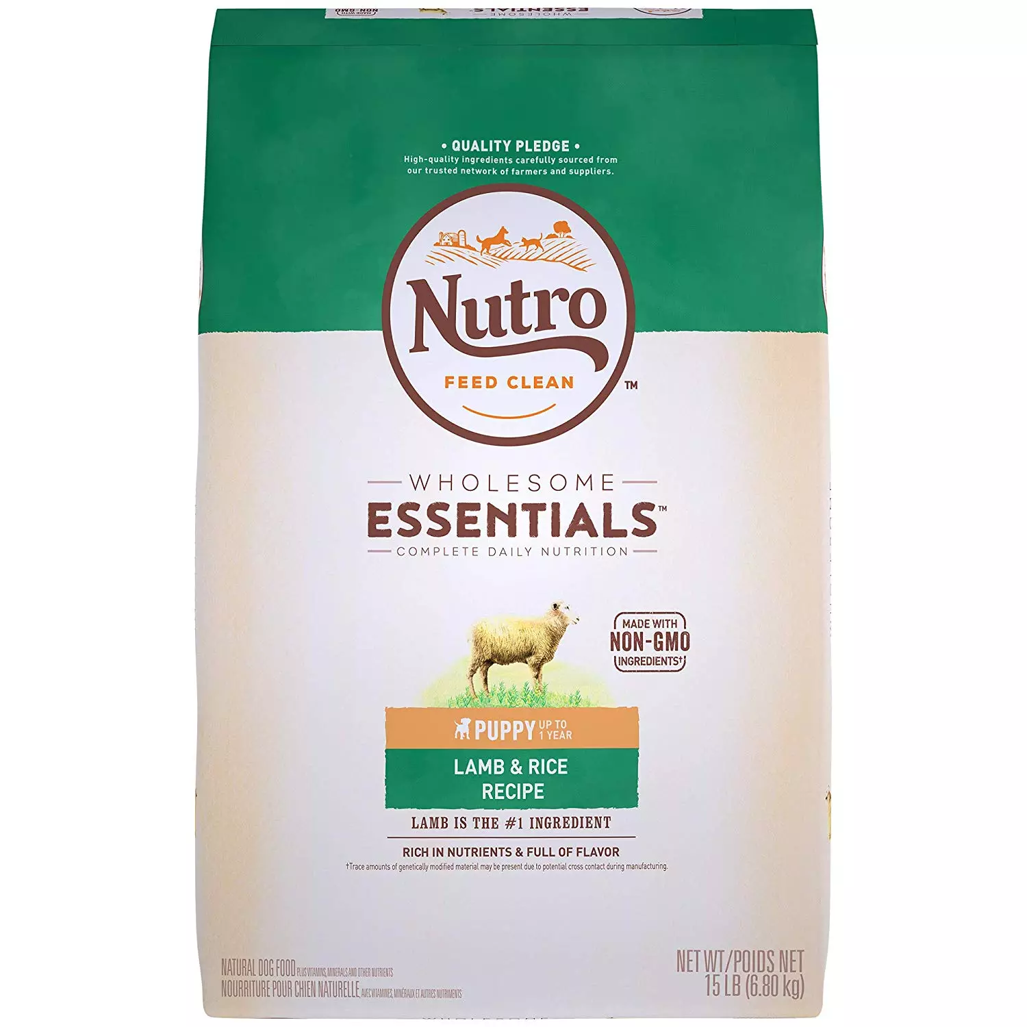 Melhor comida de cachorro para cachorros: Nutro Wholesome Essentials Natural