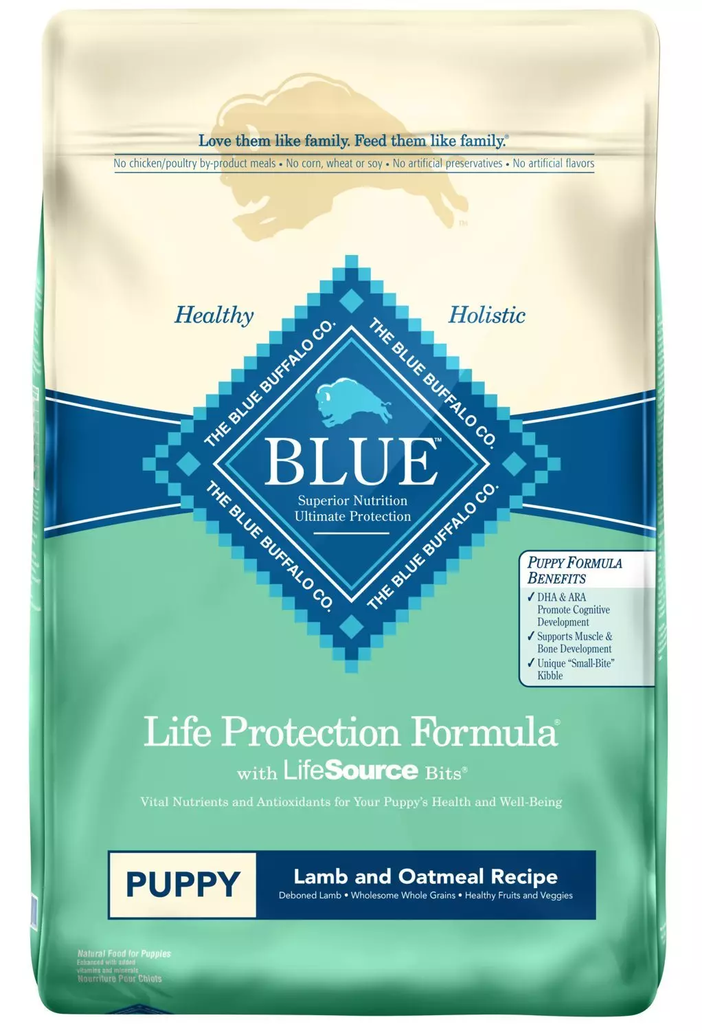 ခွေးများအတွက် အကောင်းဆုံး ခွေးအစာ- Blue Buffalo Life Protection Formula