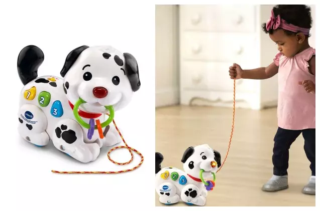 Anak anjing Sing and pull vtech ialah hadiah bayi bertemakan anjing yang hebat