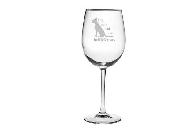 Barking Barware: Dog Wine Glass