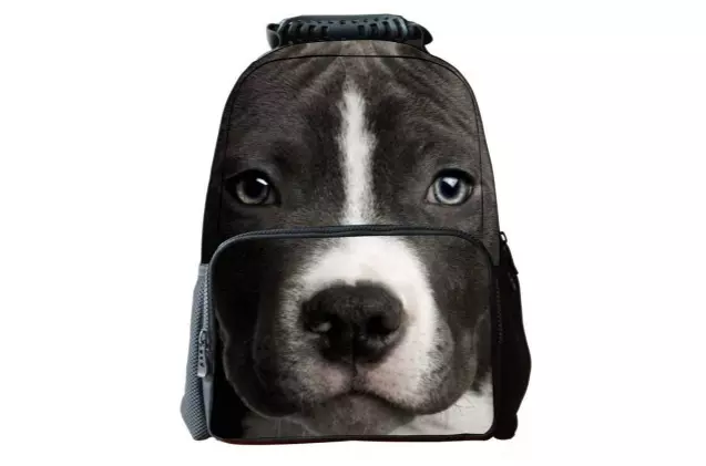 Esta mochila para perros tiene un compartimento para computadora portátil