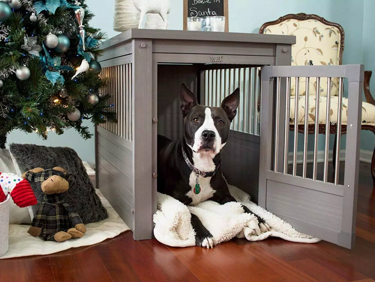 Nangungunang 10 Pinakamahusay na Dog Crate: ecoFlex Pet Crate: End Table