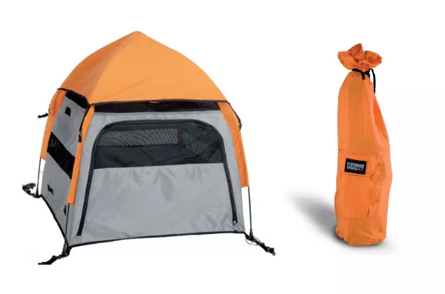 Top 10 Canine Camping Essentials: Petego umbra draachbere hûnentinte foar húsdieren