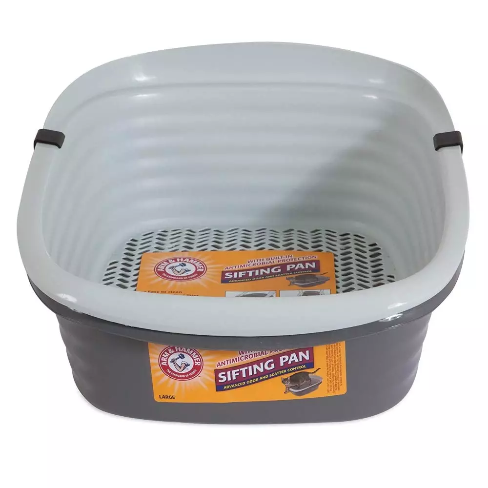 Top 10 bedste kattebakker: Pet Mate 42036 Arm & Hammer Stor sigtende kattebakke