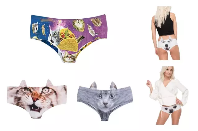 Dog and Cat-Themed Underwear Mafi kyawun Abin da Za Ku Gani A Intanet A Yau! 27686_1