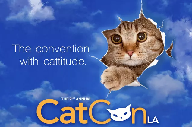 Cat Nerds တွေ ရွှင်မြူးကြ။ CatConLA သည် ယခင်ကထက် ပိုမို၍ Cat-tastic ဖြစ်လာသည်။ 27867_1