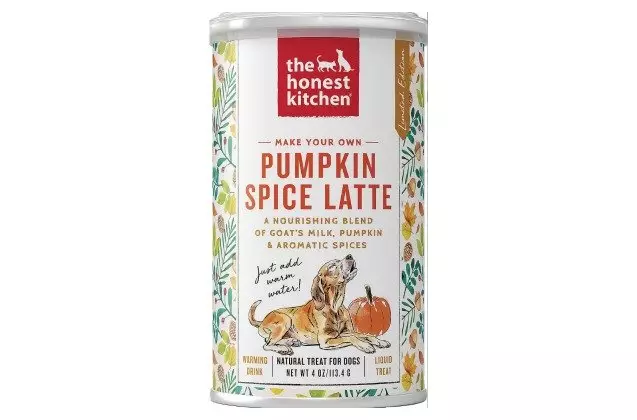 Honest Kitchen zorgt ervoor dat uw pup een eigen Pumpkin Spice Latte kan hebben!