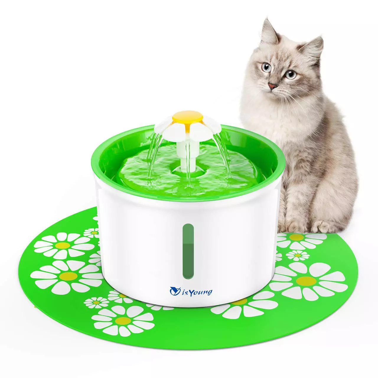 猫のためのトップ10の最高の噴水：isYoung Cat Fountain