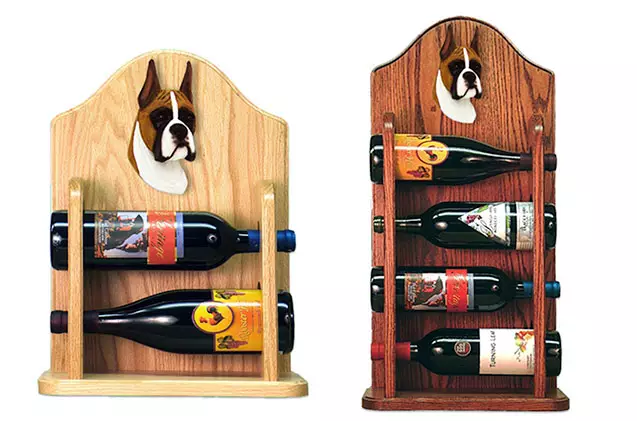 Cadeaux Knockout pour Boxer Buffs : Casier à vin Boxer