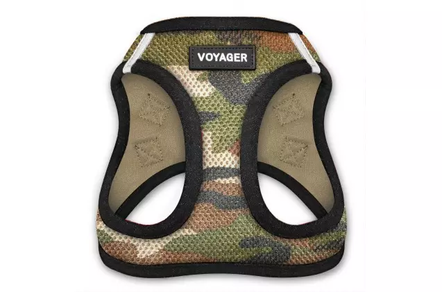 Iyi camo harness isarudzo yakanaka kune tuff Shorkie