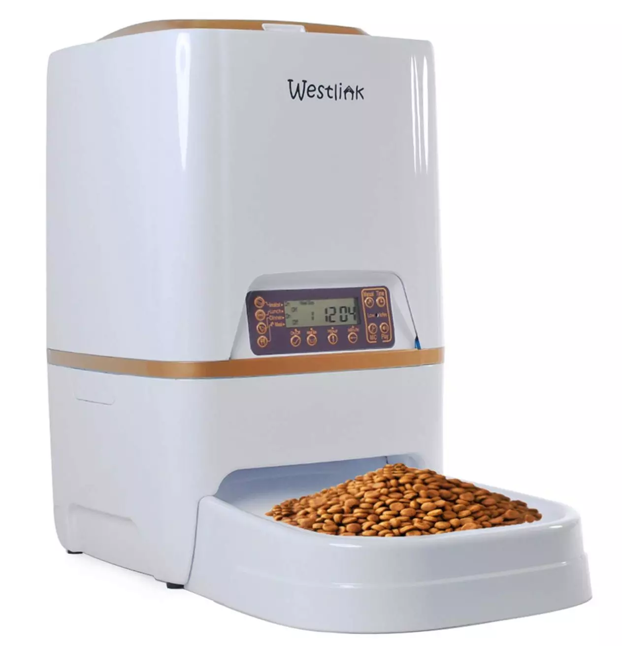 أفضل 10 مغذيات تلقائية للكلاب: WESTLINK 6L Automatic Pet Feeder