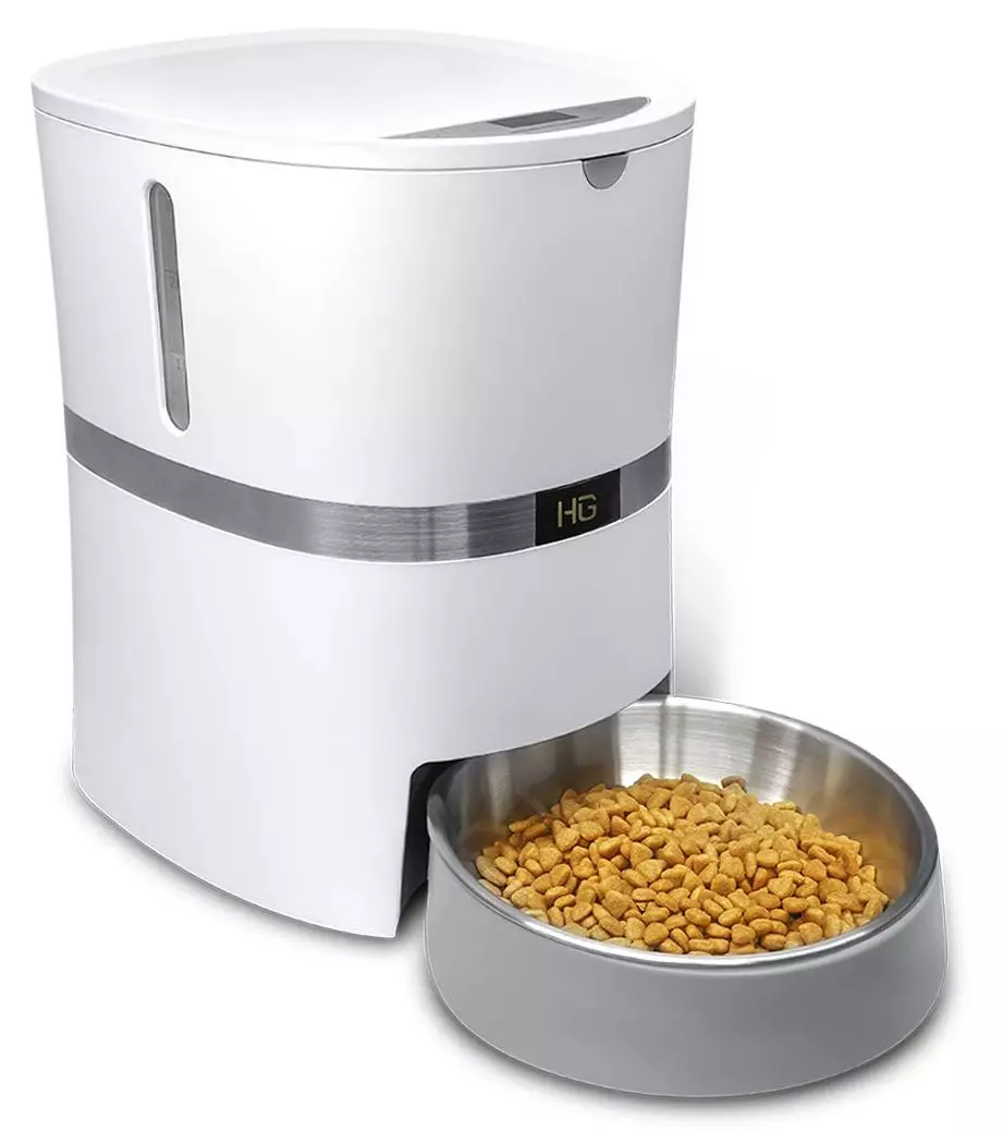 Top 10 Best Automatic Feeder para sa mga Iro: HoneyGuaridan A36 Automatic Pet Feeder