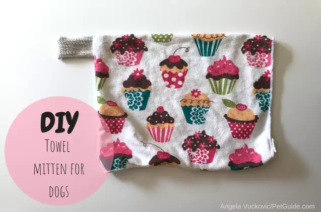 DIY Towel Mitten para sa mga Iro 504_1