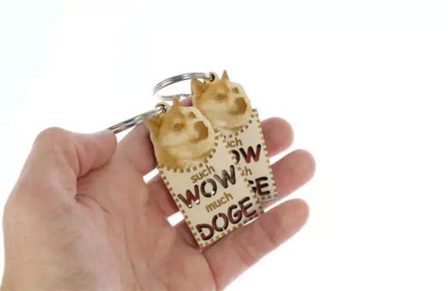 ມ່ວນຫຼາຍ Doge Knick-Knacks: Doge Keychain