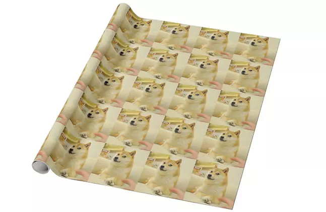 Baie pret Doge Knick-Knacks: Doge-inpakpapier