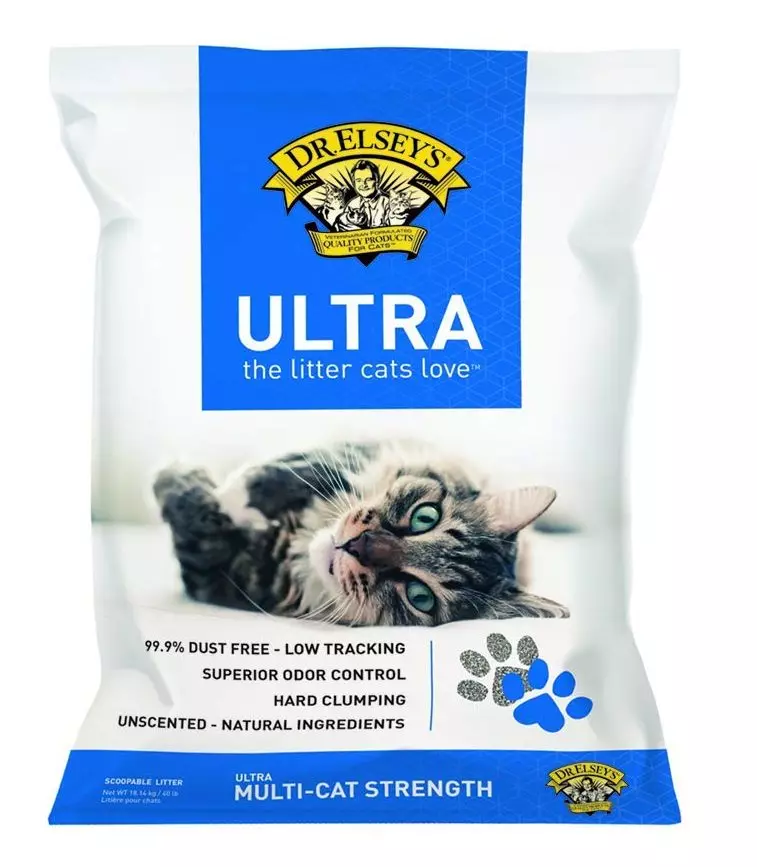 හොඳම බළල් පැටව් 10: Dr. Elsey's Ultra Premium Clumping Cat Litter