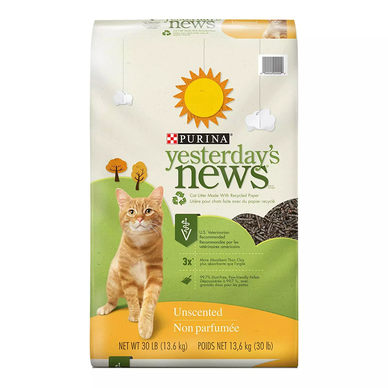 Top 10 Best Cat Litter: Purina Izindaba Zayizolo Non Clumping Paper Cat Udoti