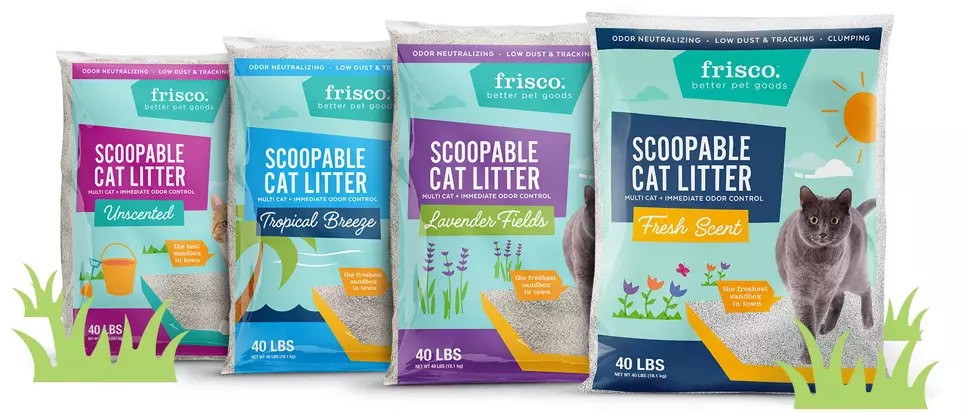 Top 10 Best Cat Litter: Frisco Multi-Cat Clumping Cat Litter