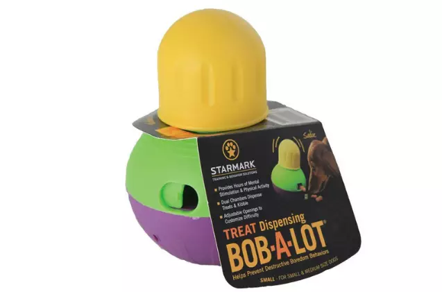 Top 10 Treat Dispensing Toys: StarMark Bob-A-Lot Interactive Dog Toy