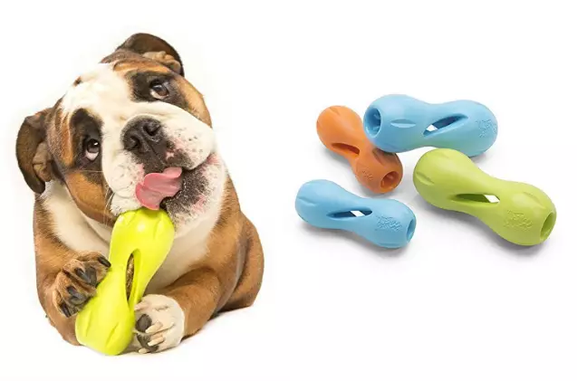 Top 10 Treat Dispensing Toy: West Paw Zogoflex Qwizl Treat Toy