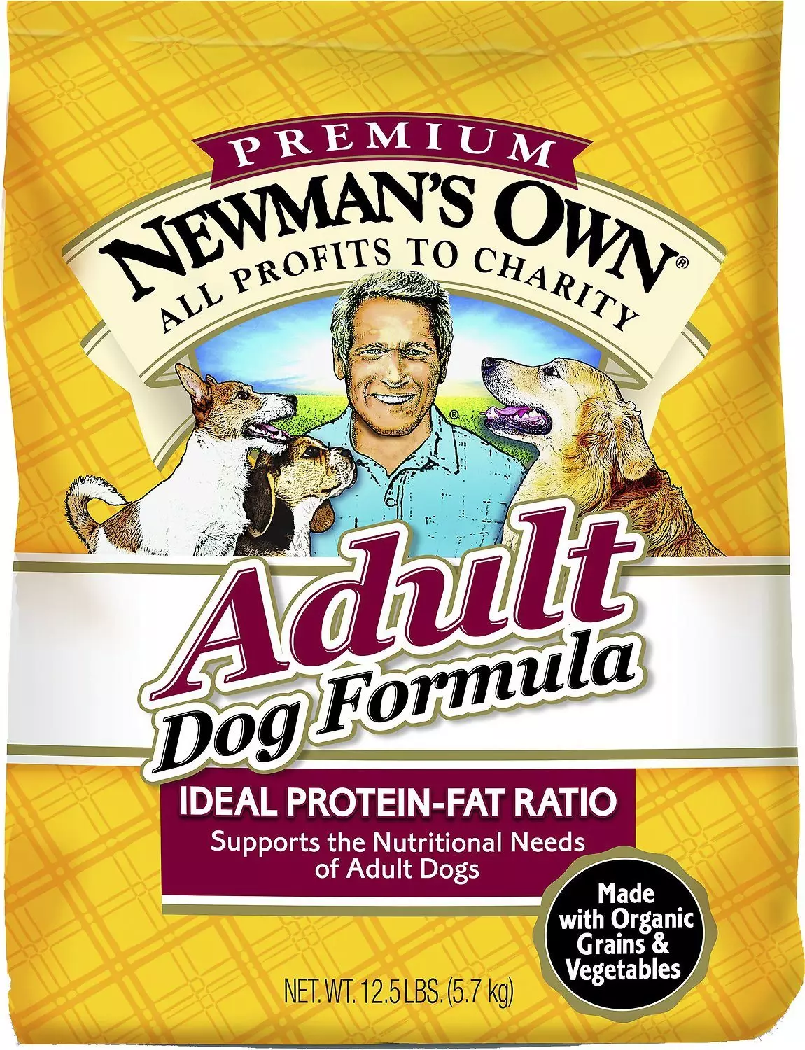 Meilleure nourriture biologique pour chiens : Newman's Own